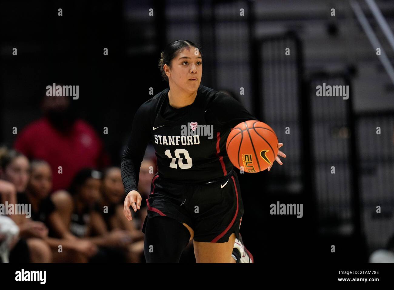 Stanford guard Talana Lepolo during the second half of an NCAA college ...
