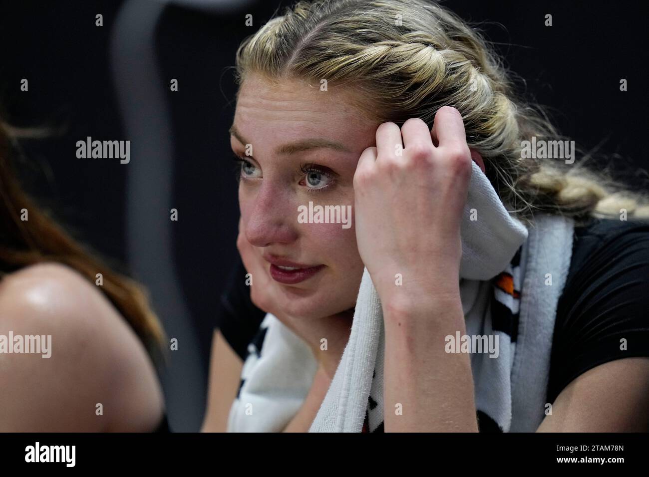 Stanford forward Cameron Brink during the second half of an NCAA ...