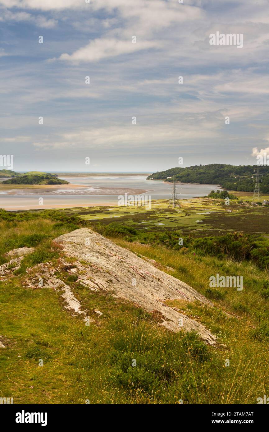 View from Gwaith Powdwr North Wales Wildlife Trust Nature Reserve ...