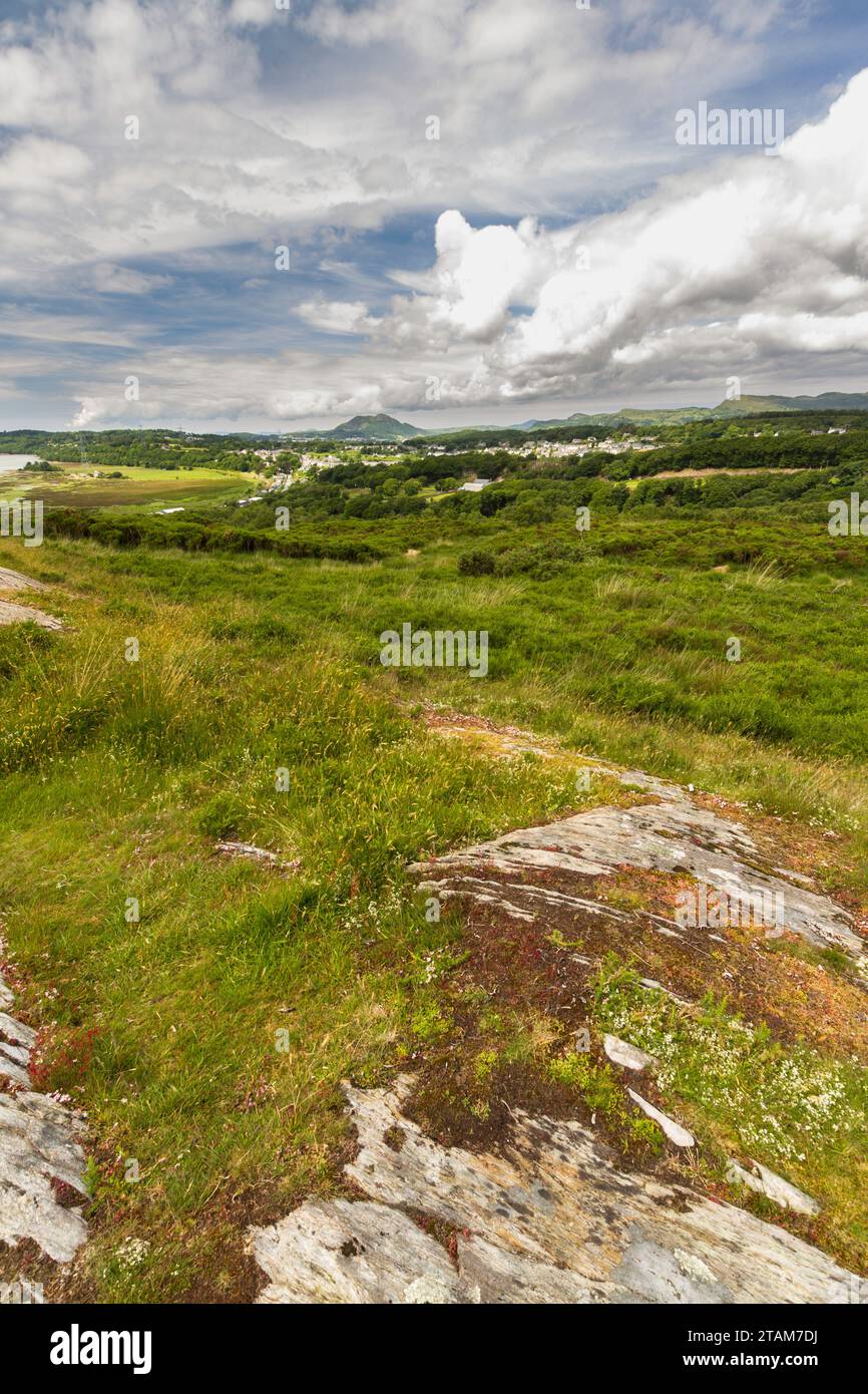View from Gwaith Powdwr North Wales Wildlife Trust Nature Reserve ...