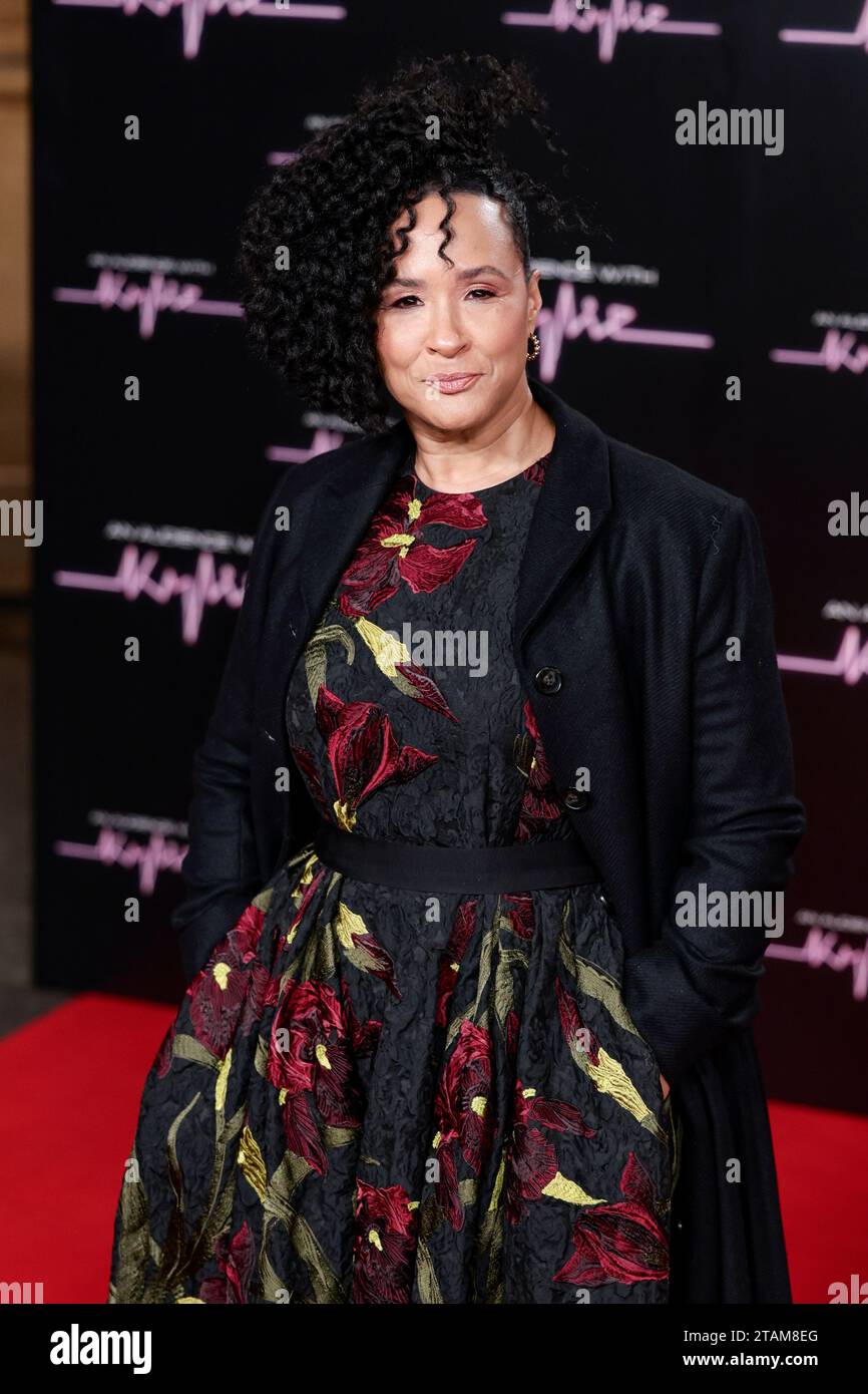 Golda Rosheuvel poses for photographers upon arrival for 'An Audience ...