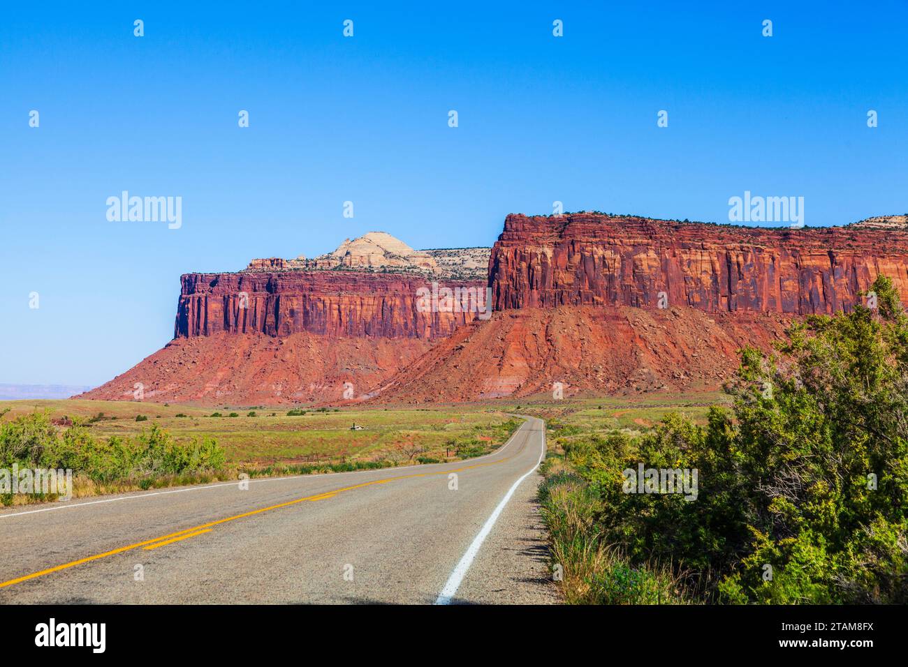 Utah 211 scenic byway in Utah, designated as Indian Creek Corridor ...