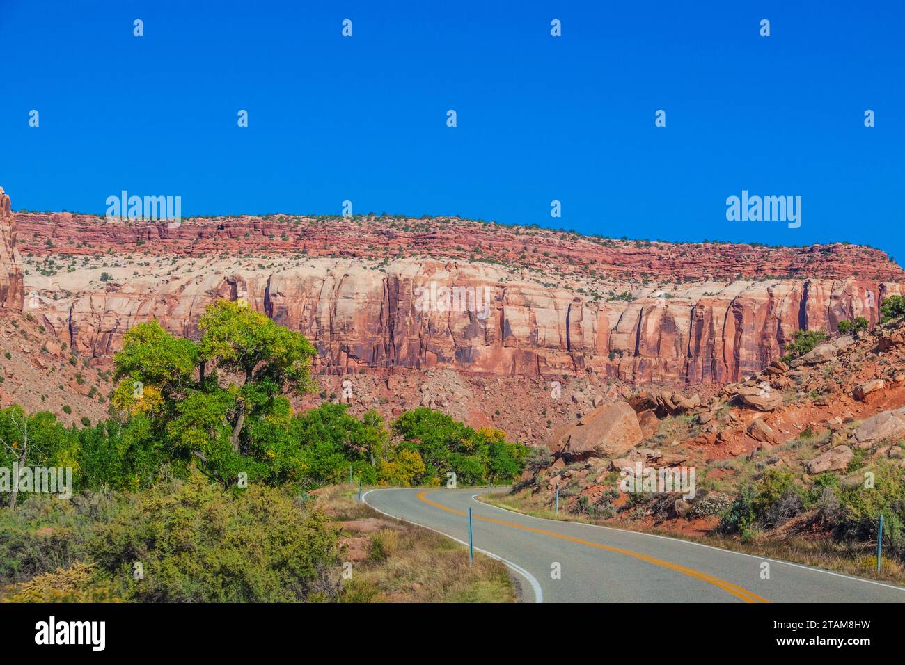 Utah 211 scenic byway in Utah, designated as Indian Creek Corridor ...