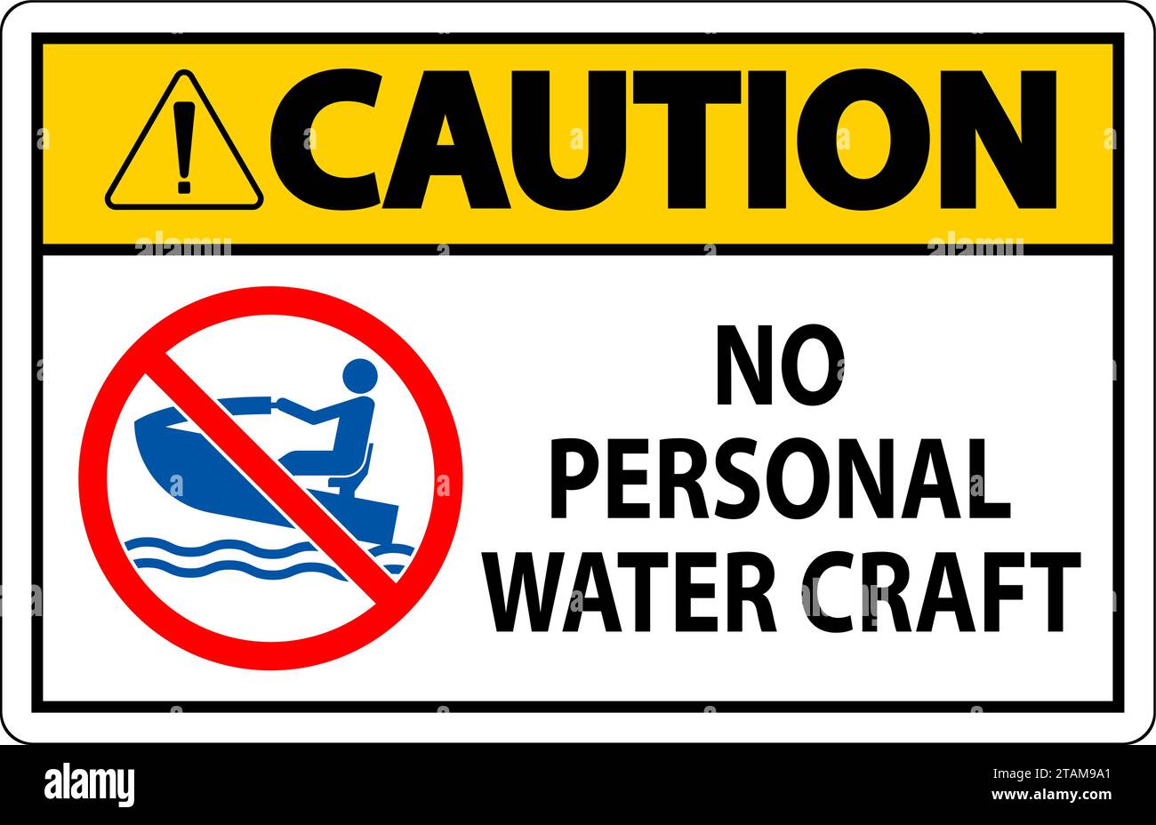 Personal watercraft sign hi-res stock photography and images - Alamy