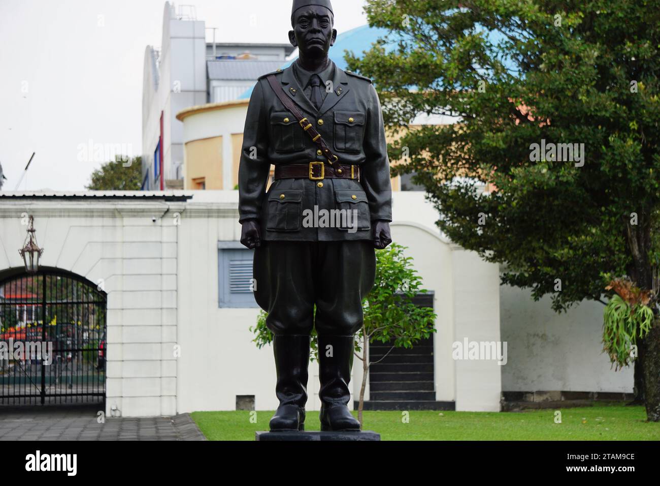 The Monument of Urip Sumoharjo in Fort Vredeburg Museum. He is one of ...