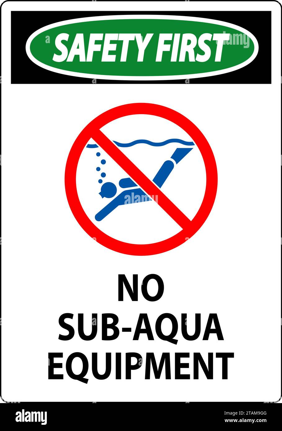 National water safety signs Stock Vector Images - Alamy