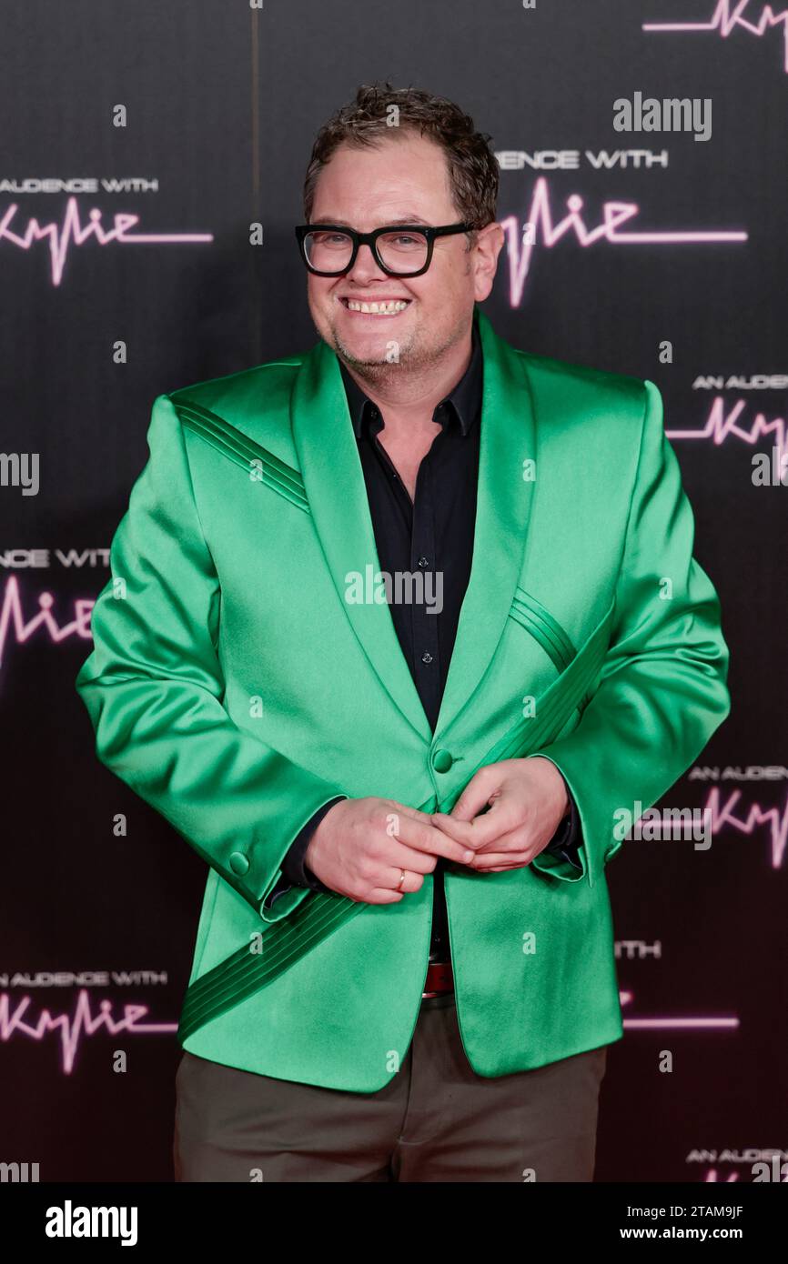 Alan Carr poses for photographers upon arrival for 'An Audience with ...