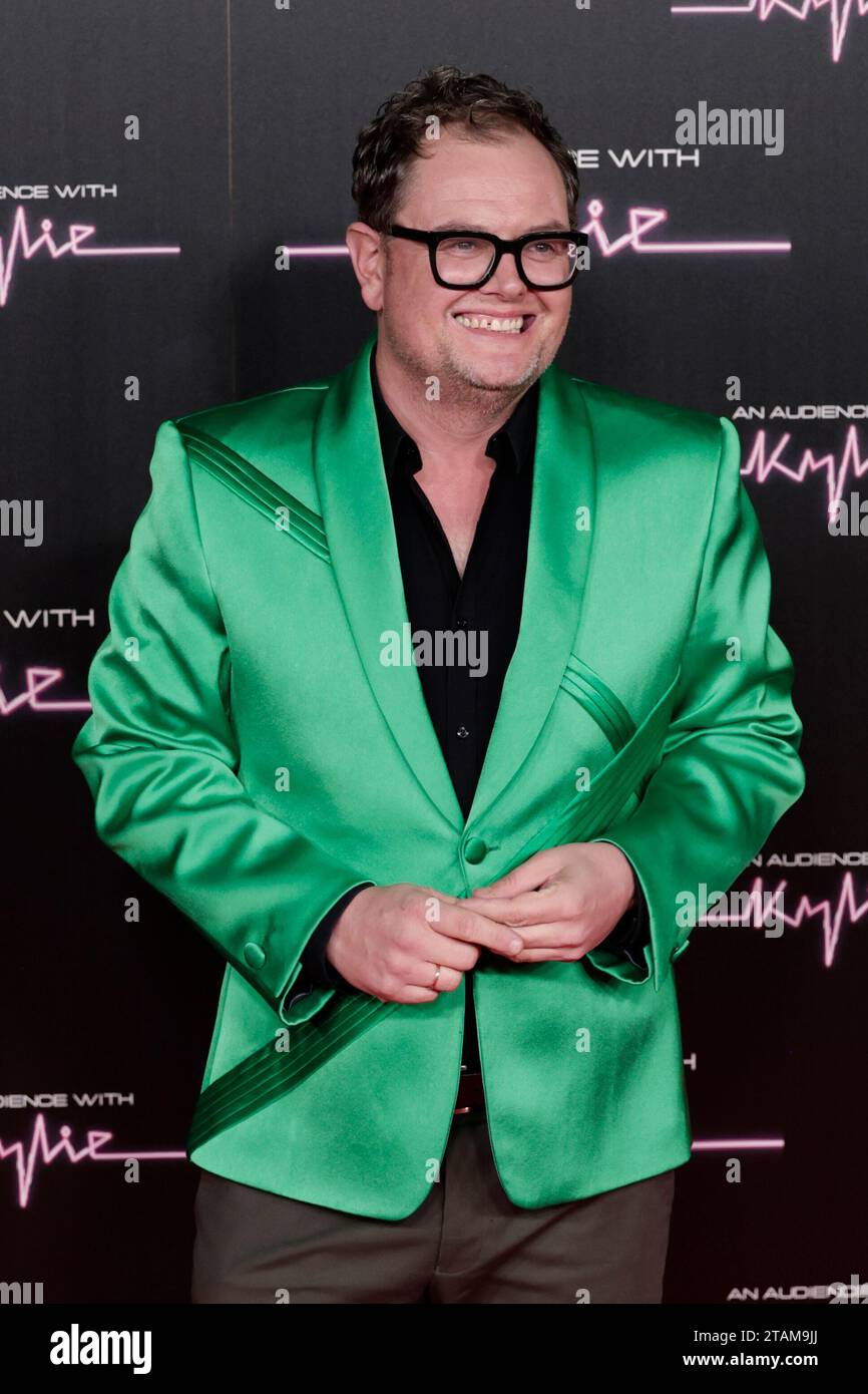 Alan Carr poses for photographers upon arrival for 'An Audience with ...
