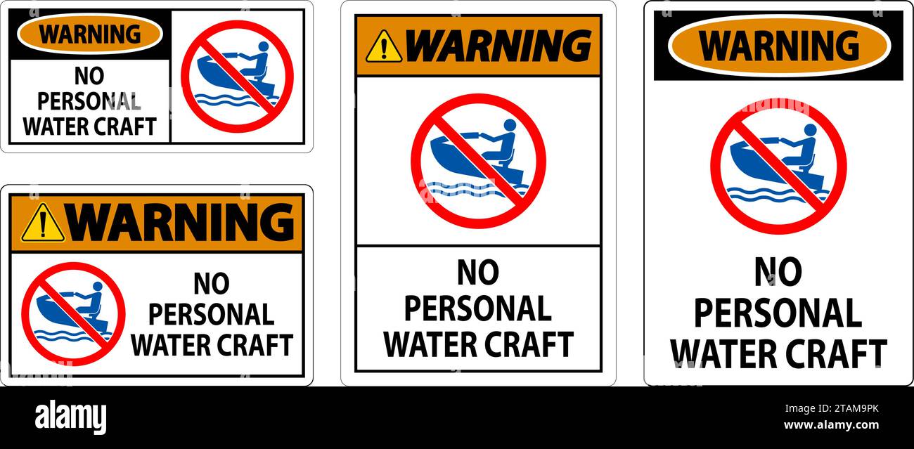 Personal watercraft sign hi-res stock photography and images - Alamy