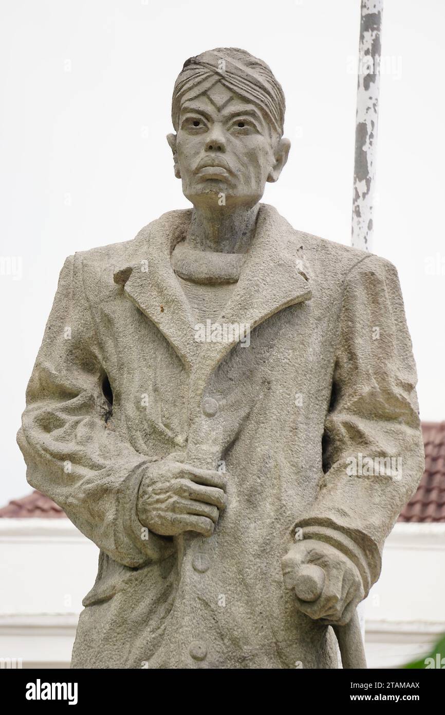 The Monument of Sudirman in Malioboro. Sudirman is one of the ...
