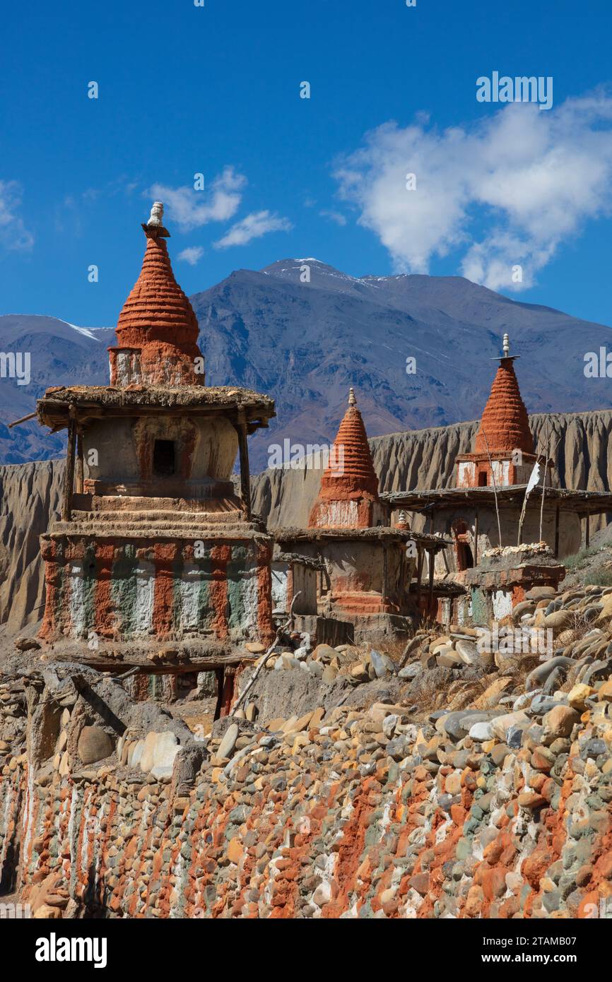 Chortens are three dimentional mandalas representing the various states ...