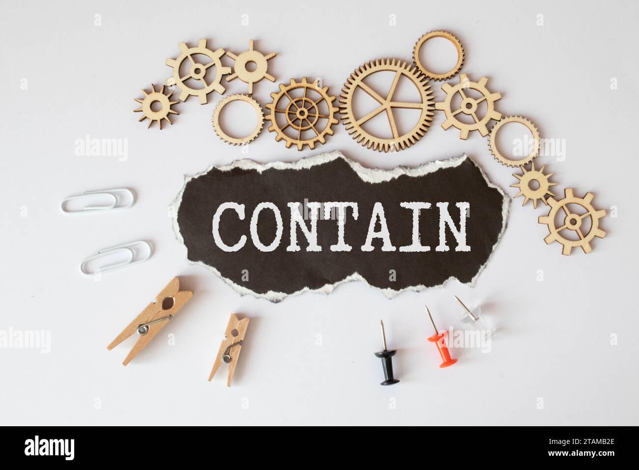 Contain letters hi-res stock photography and images - Alamy