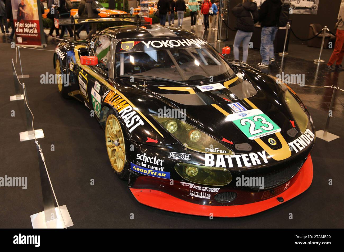 Lotus Evora GTE Rennwagen 2011 vom Jetalliance Racing Team eingesetzt ...
