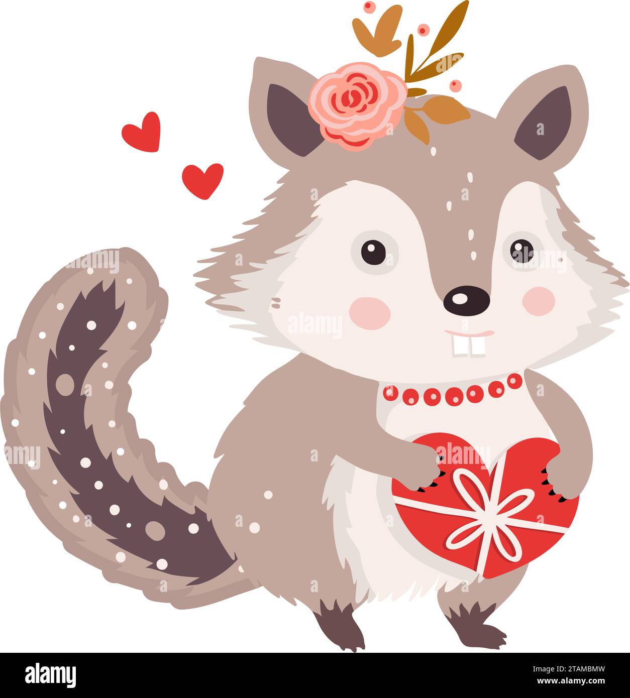 Happy woodland illustration Stock Vector Images - Alamy