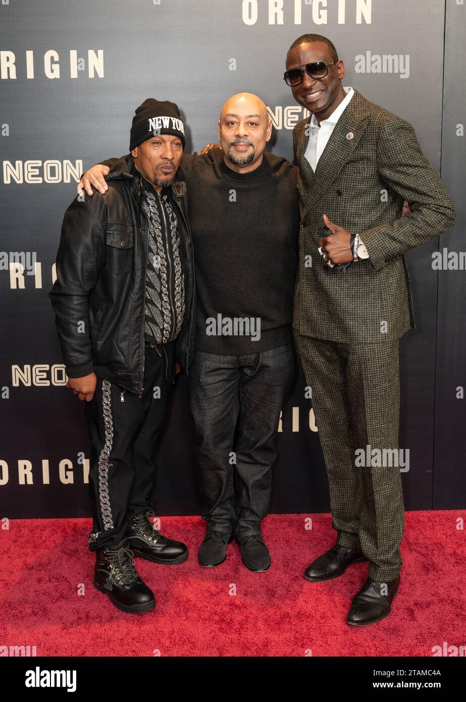 Korey Wise, Raymond Santana, Yusef Salaam attend the "Origin" New York ...