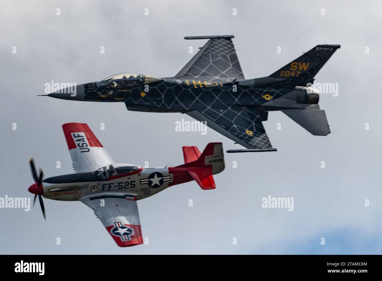 U.S. Air Force Capt. Aimee "Rebel" Fiedler, F-16 Viper Demo Team ...