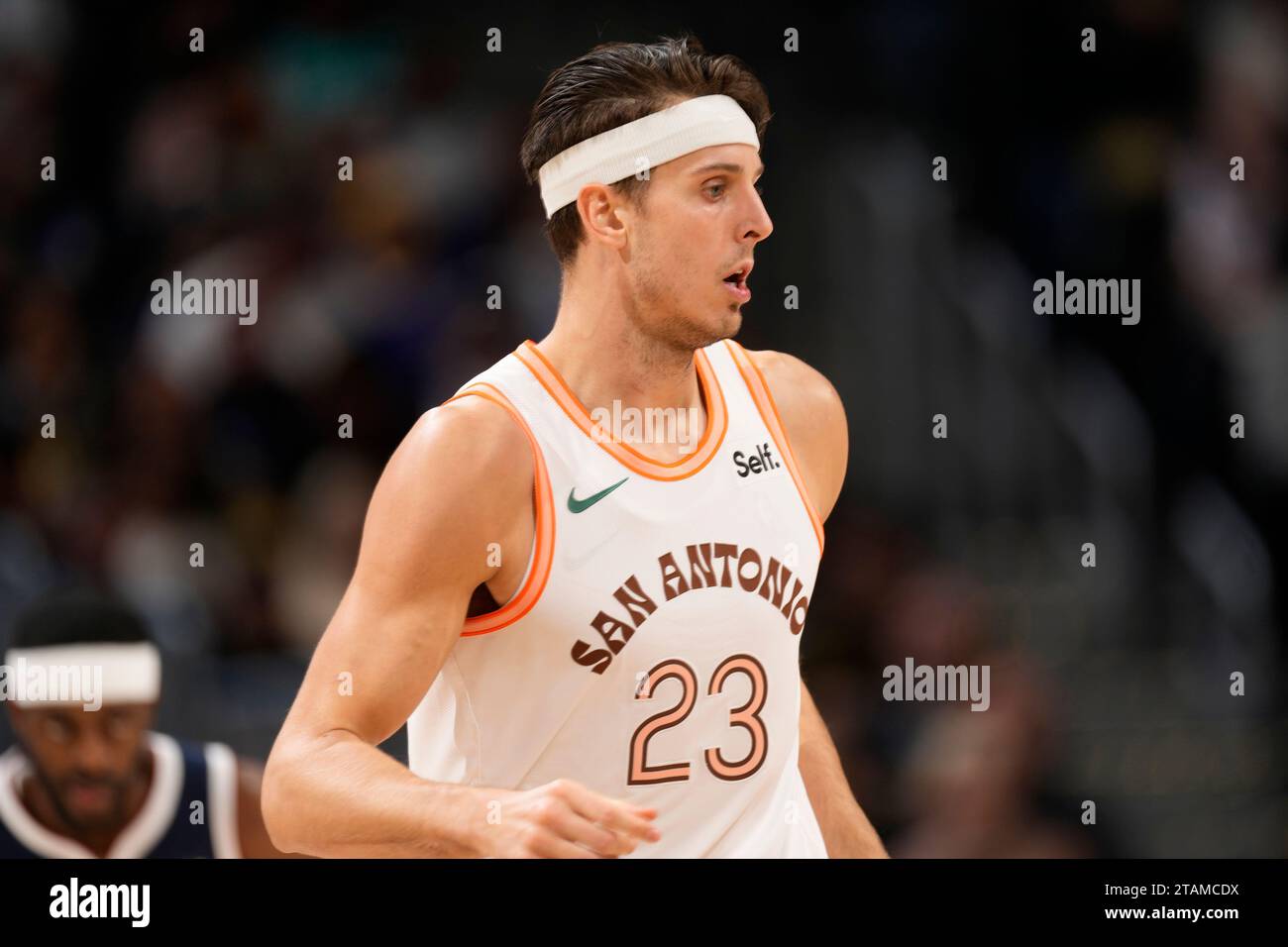 San Antonio Spurs forward Zach Collins (23) in the second half of an ...