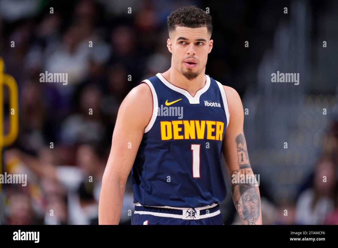 Denver Nuggets forward Michael Porter Jr. (1) in the second half of an ...
