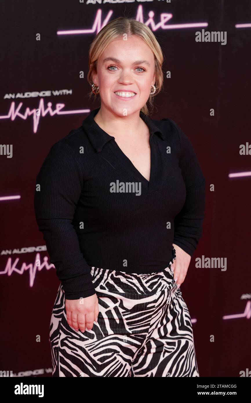 Ellie Simmonds poses for photographers upon arrival for 'An Audience ...