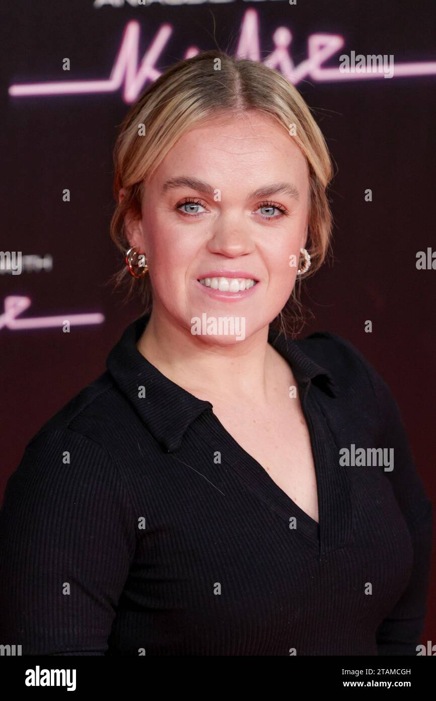 Ellie Simmonds poses for photographers upon arrival for 'An Audience ...