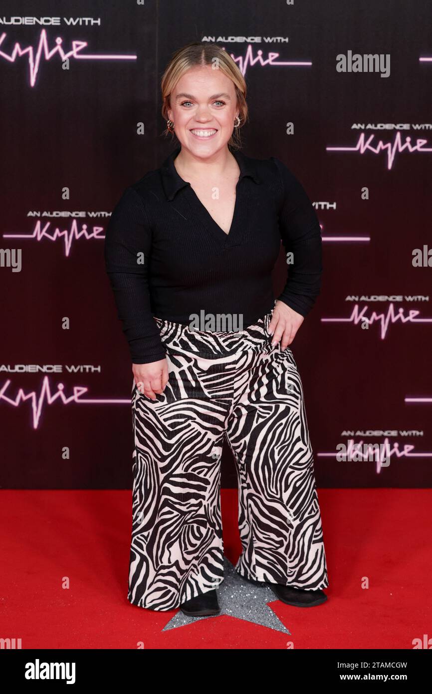 Ellie Simmonds poses for photographers upon arrival for 'An Audience ...