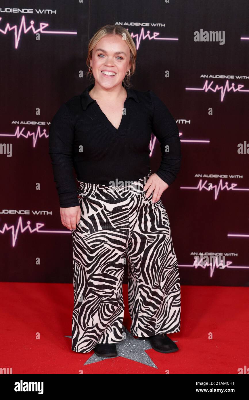 Ellie Simmonds poses for photographers upon arrival for 'An Audience ...