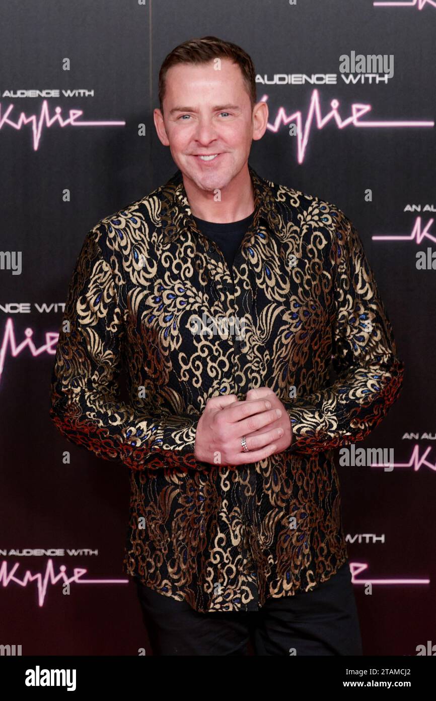 Scott Mills poses for photographers upon arrival for 'An Audience with ...