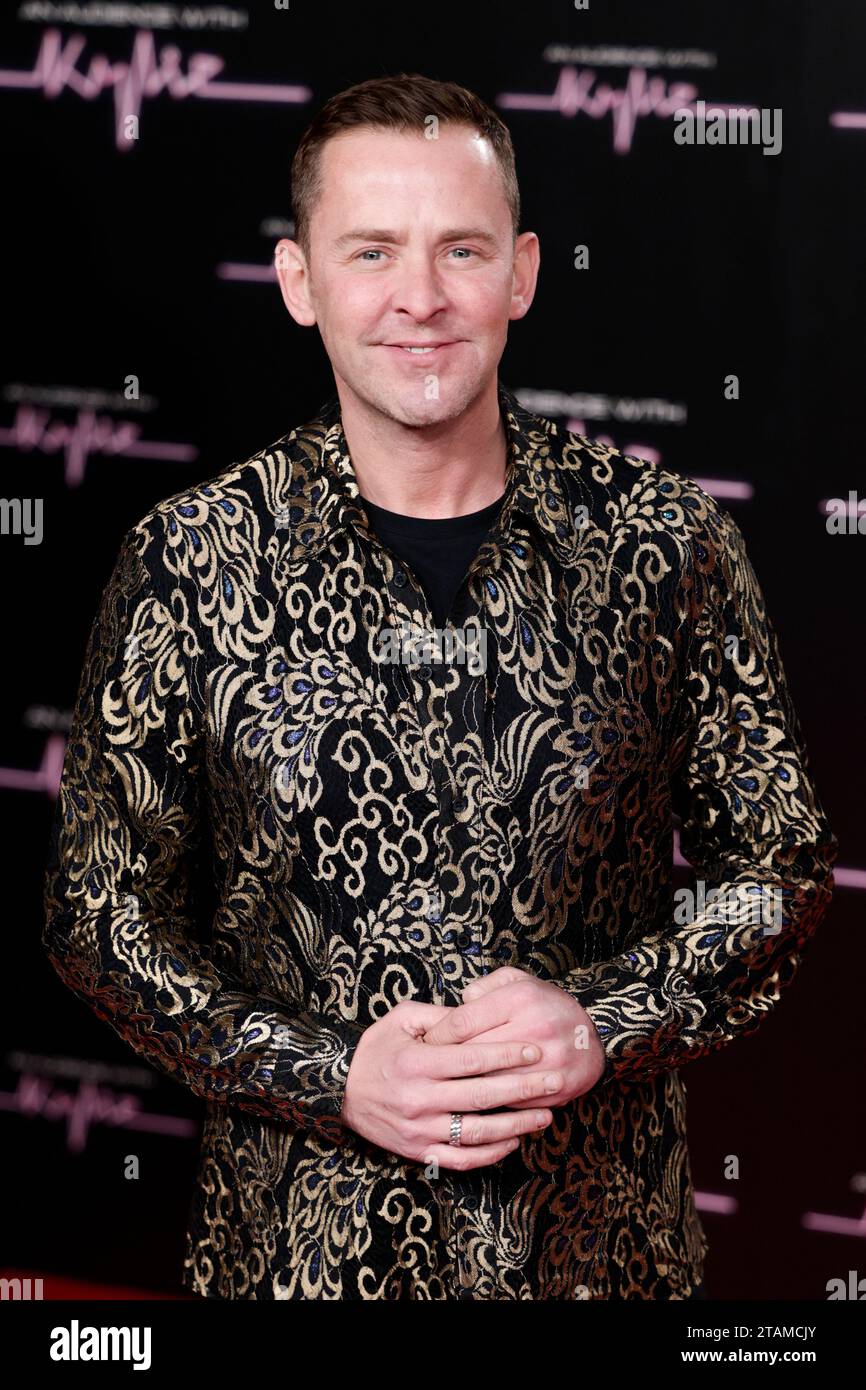 Scott Mills poses for photographers upon arrival for 'An Audience with ...