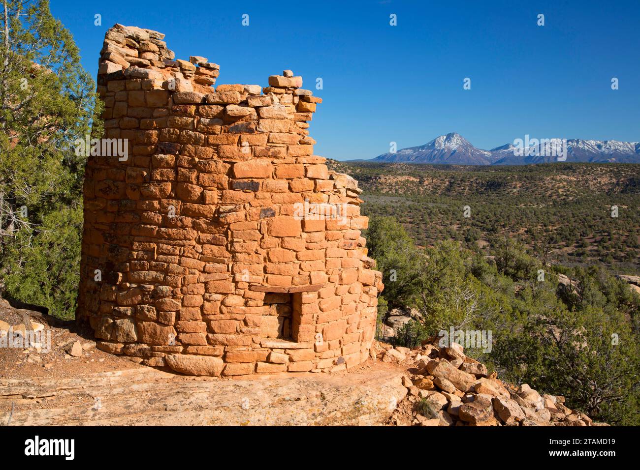 Painted Hand Pueblo ruins, Canyons of the Ancients National Monument ...