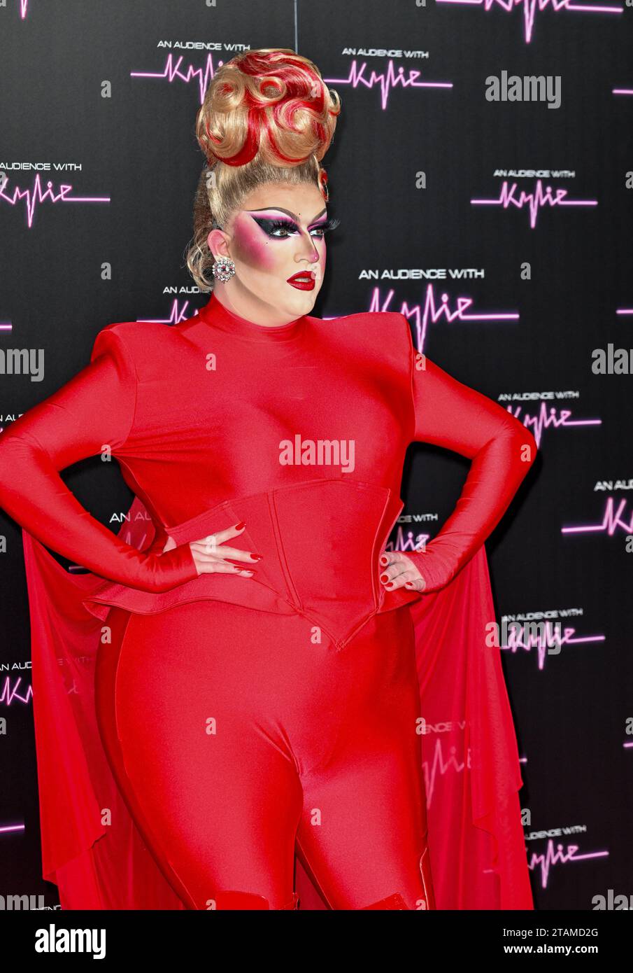 London, UK. 01st Dec, 2023. Lawrence Chaney arrives for 'An Audience ...