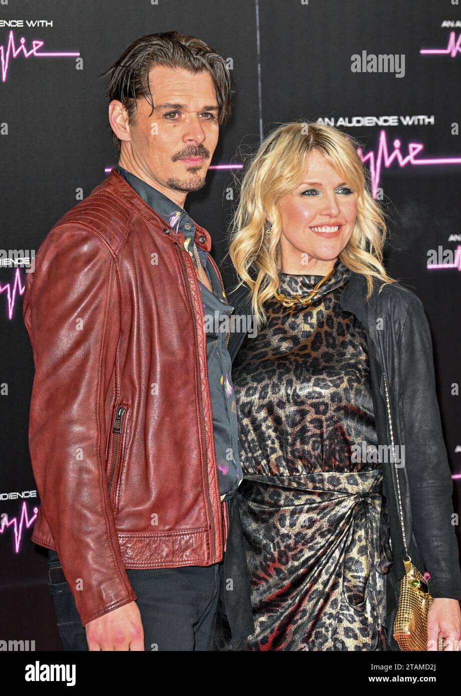 London, UK. 01st Dec, 2023. (L-R) Kenny Doughty and Ashley Jensen ...