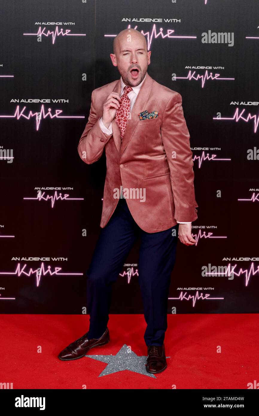Tom Allen poses for photographers upon arrival for 'An Audience with ...