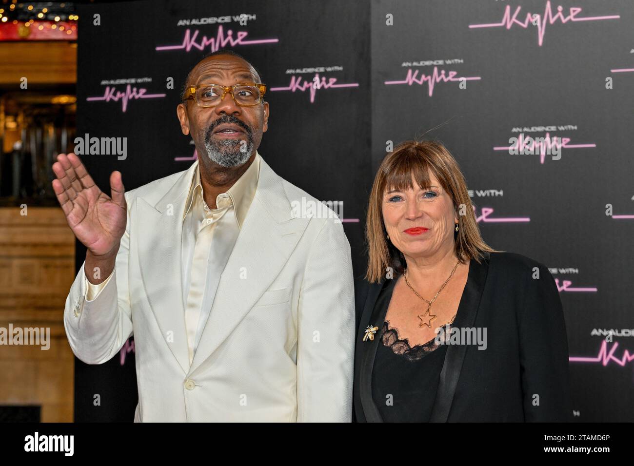 London, UK. 01st Dec, 2023. Sir Lenny Henry and Lisa makin arrive for ...