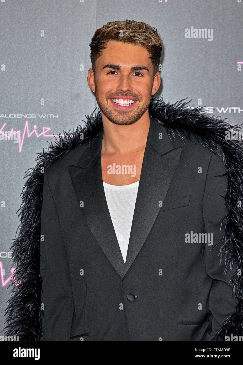 London, UK. 01st Dec, 2023. Joe Baggs arrives for 'An Audience With ...