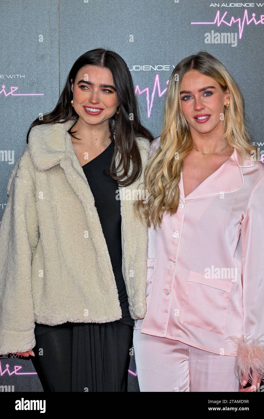 London, UK. 01st Dec, 2023. (L-R) Brooke Blewitt and Jess Qualter ...
