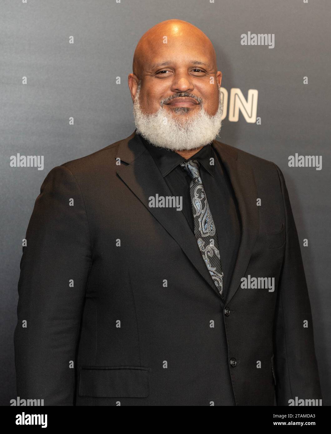 New York, USA. 30th Nov, 2023. Paul Garnes attends the "Origin" New ...