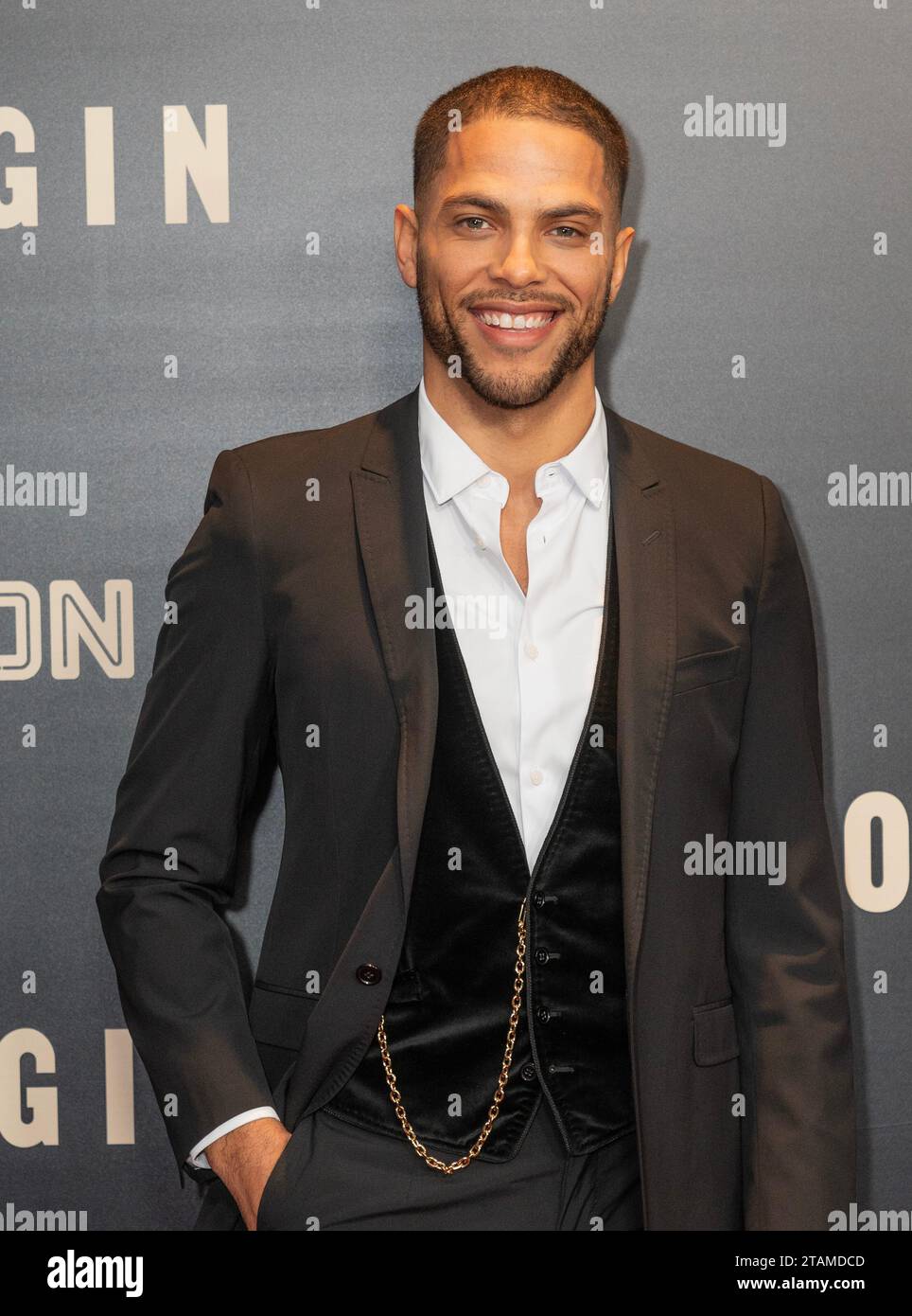 New York, USA. 30th Nov, 2023. Isha Blaaker attends the "Origin" New ...