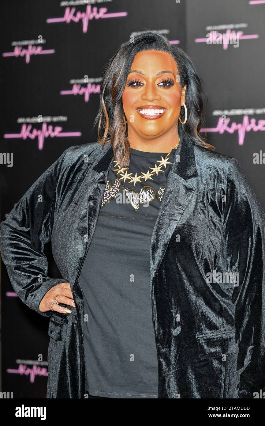 London, UK. 01st Dec, 2023. Alison Hammond arrives for 'An Audience ...