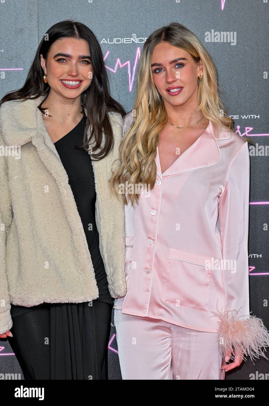 London, UK. 01st Dec, 2023. (L-R) Brooke Blewitt and Jess Qualter ...