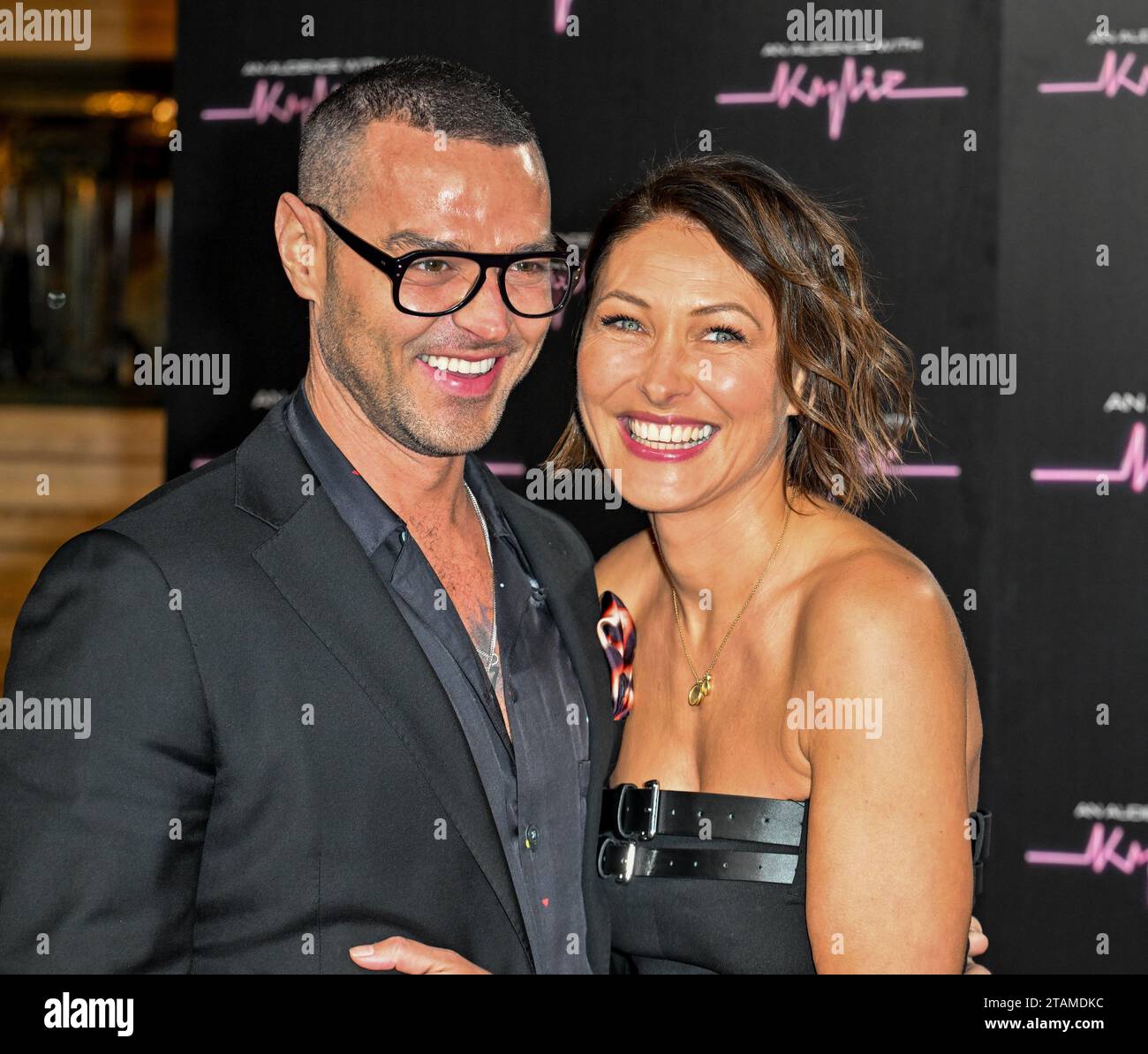 London, UK. 01st Dec, 2023. (L-R) Matt Willis and Emma Willis arrive ...