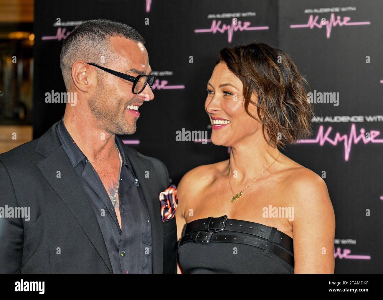 London, UK. 01st Dec, 2023. (L-R) Matt Willis and Emma Willis arrive ...