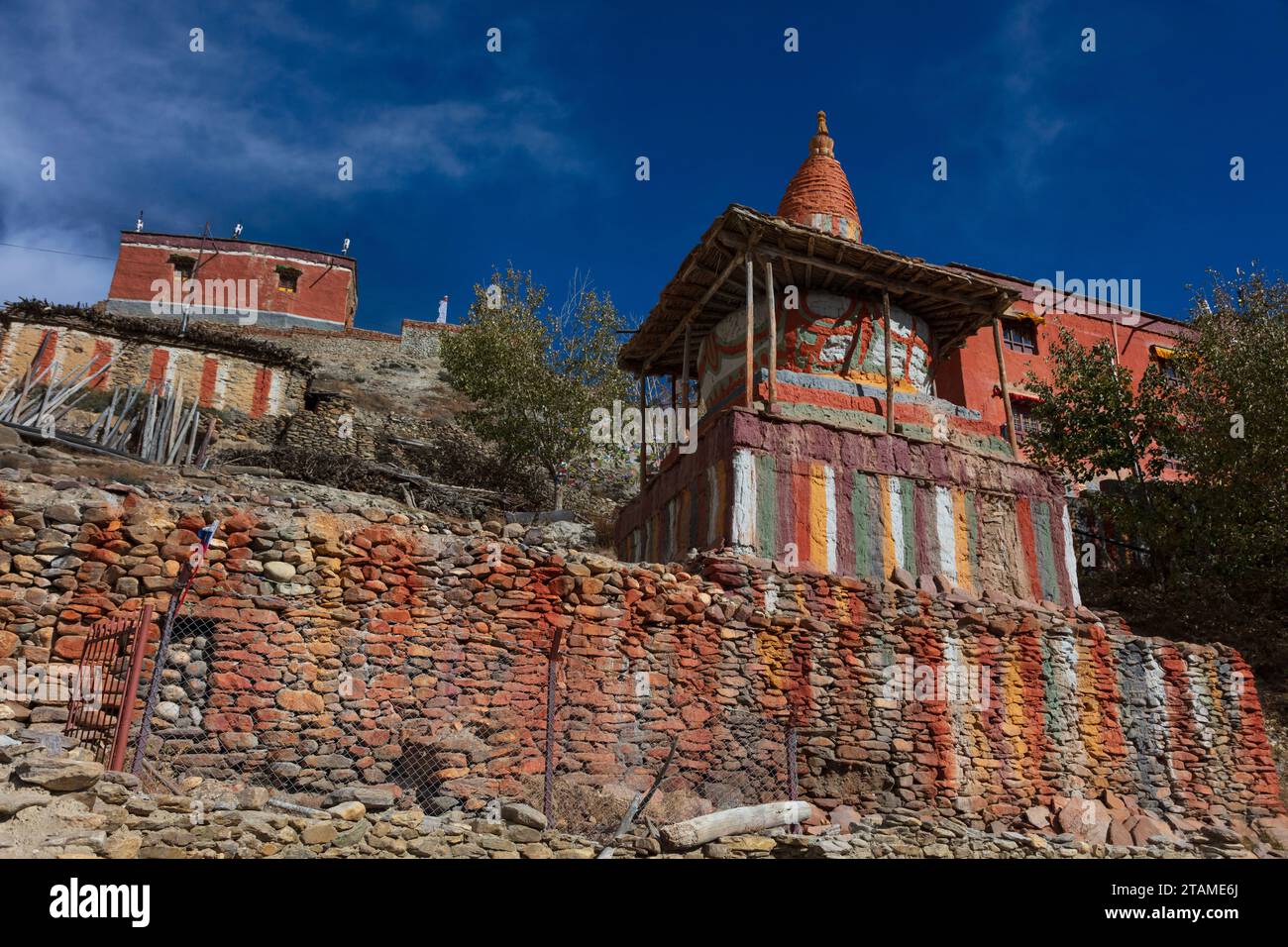 Chhortens are three dimentional mandalas representing the various ...