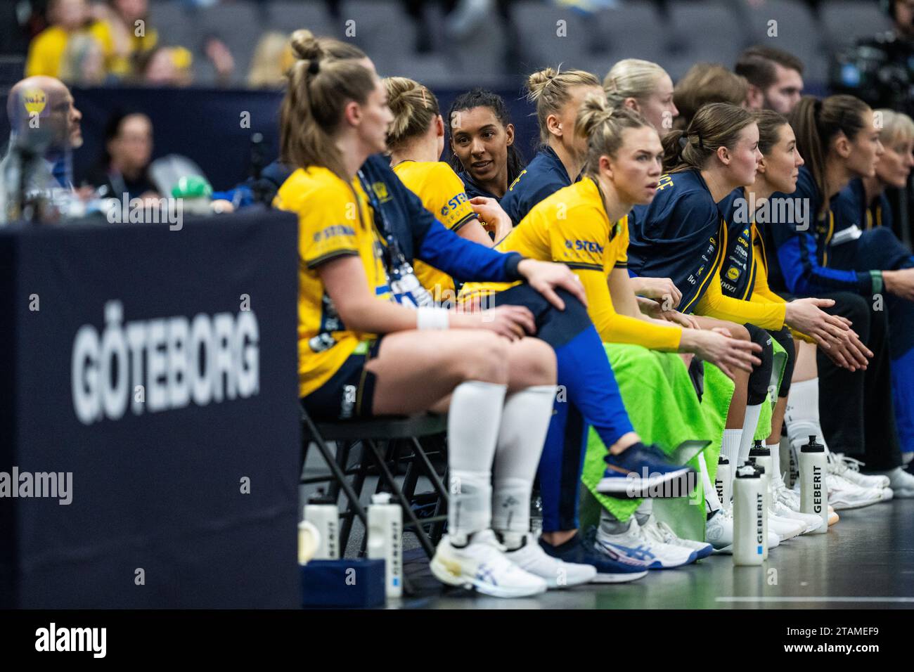 Jamina Roberts of, Sweden. , . during the IHF Women's World ...