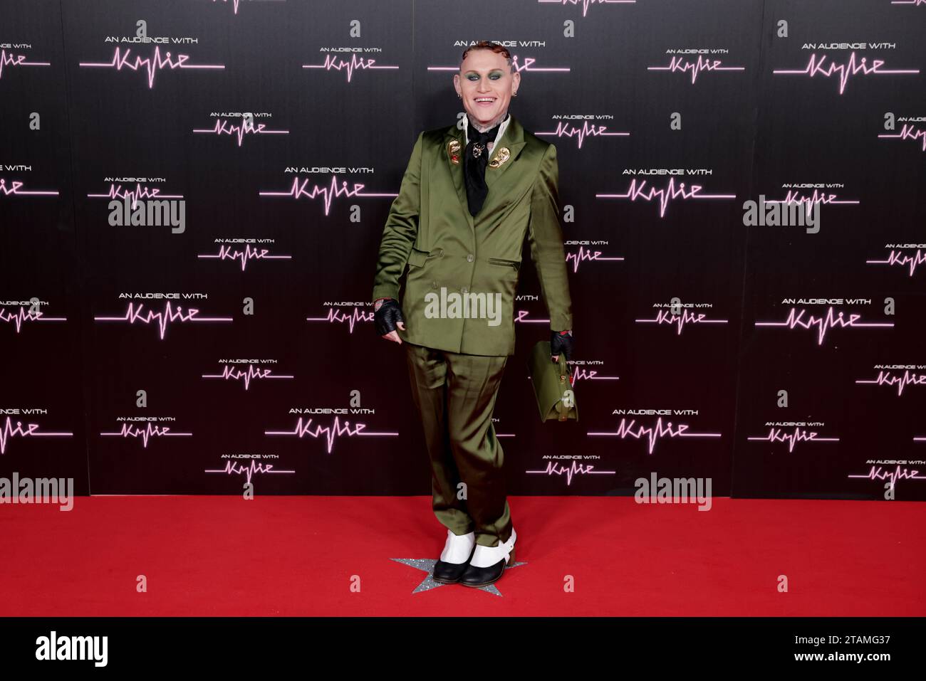 Joe Black poses for photographers upon arrival for 'An Audience with ...