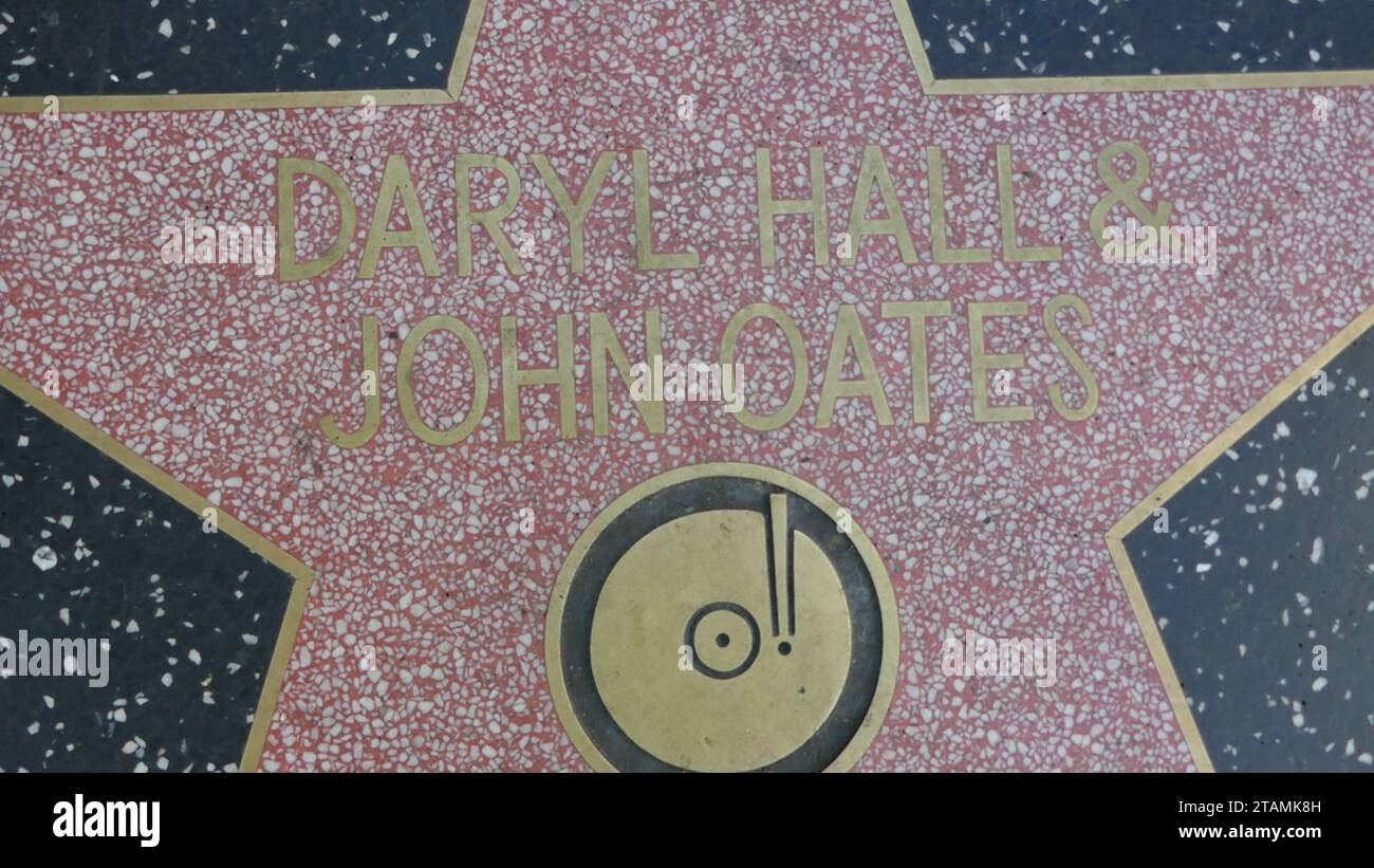 Hollywood, California, USA 1st December 2023 Musicians Daryl Hall and ...