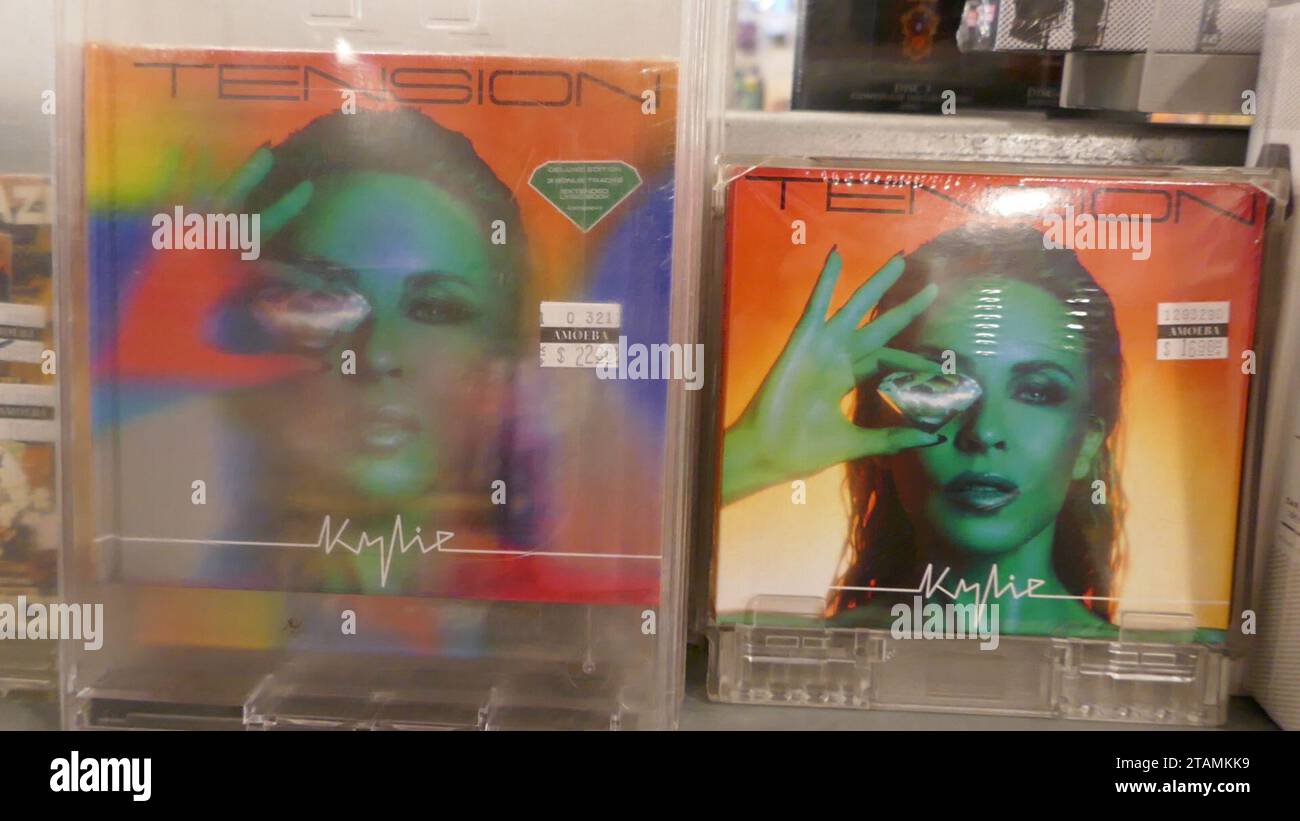 Los Angeles, California, USA 1st December 2023 Kylie Minogue Tension ...