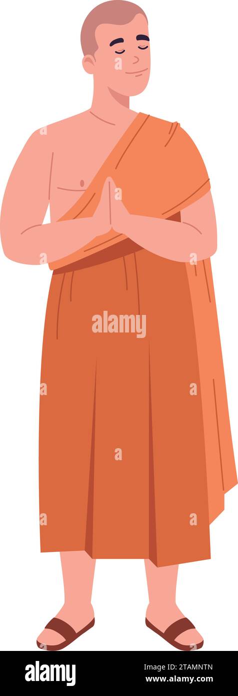 Bald monk Cut Out Stock Images & Pictures - Alamy