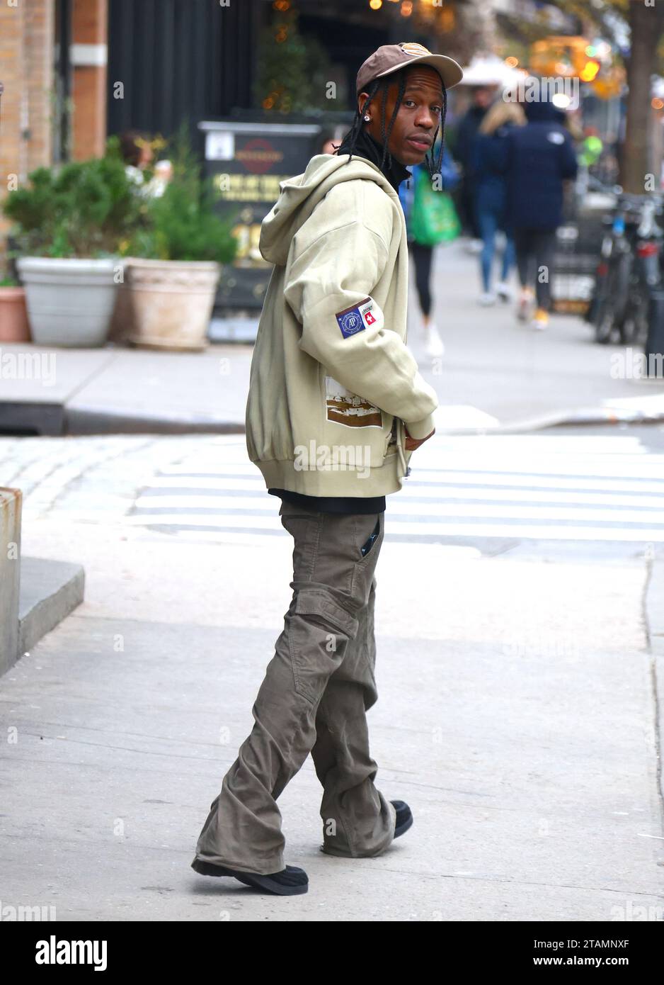 Travis Scott Leaves SPOTTED: Travis Scott Performs At Rolling Loud In