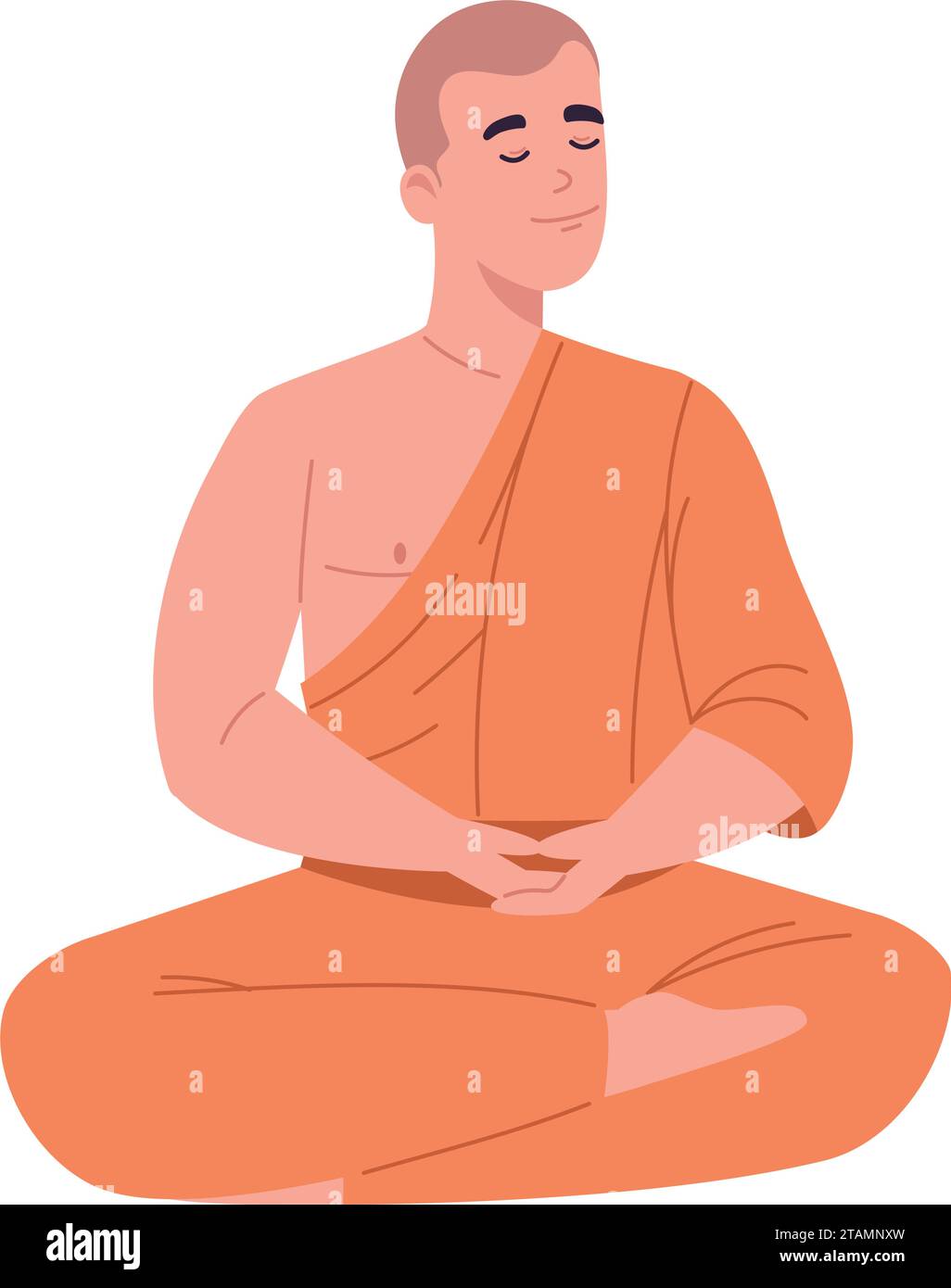 Bald monk Cut Out Stock Images & Pictures - Alamy