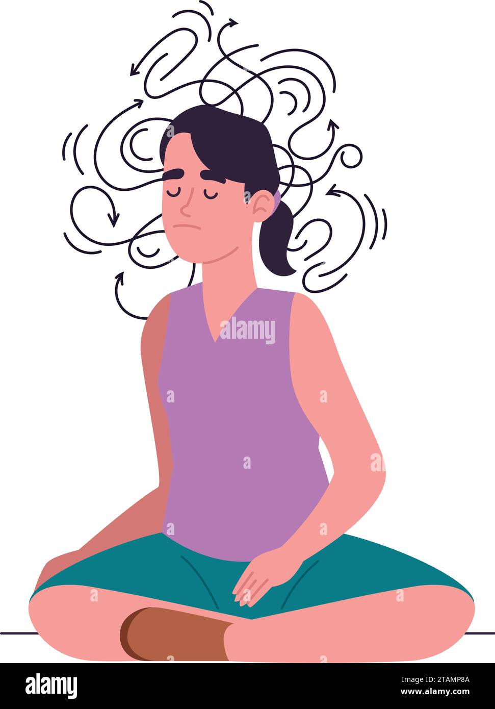 Traumatic woman Cut Out Stock Images & Pictures - Alamy